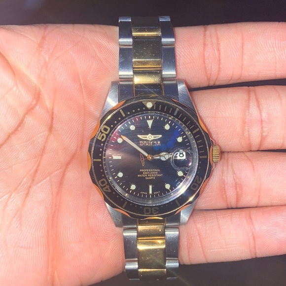 Invicta | Accessories | Invicta Pro Diver Mens 4mm Gold Stainless Steel ...